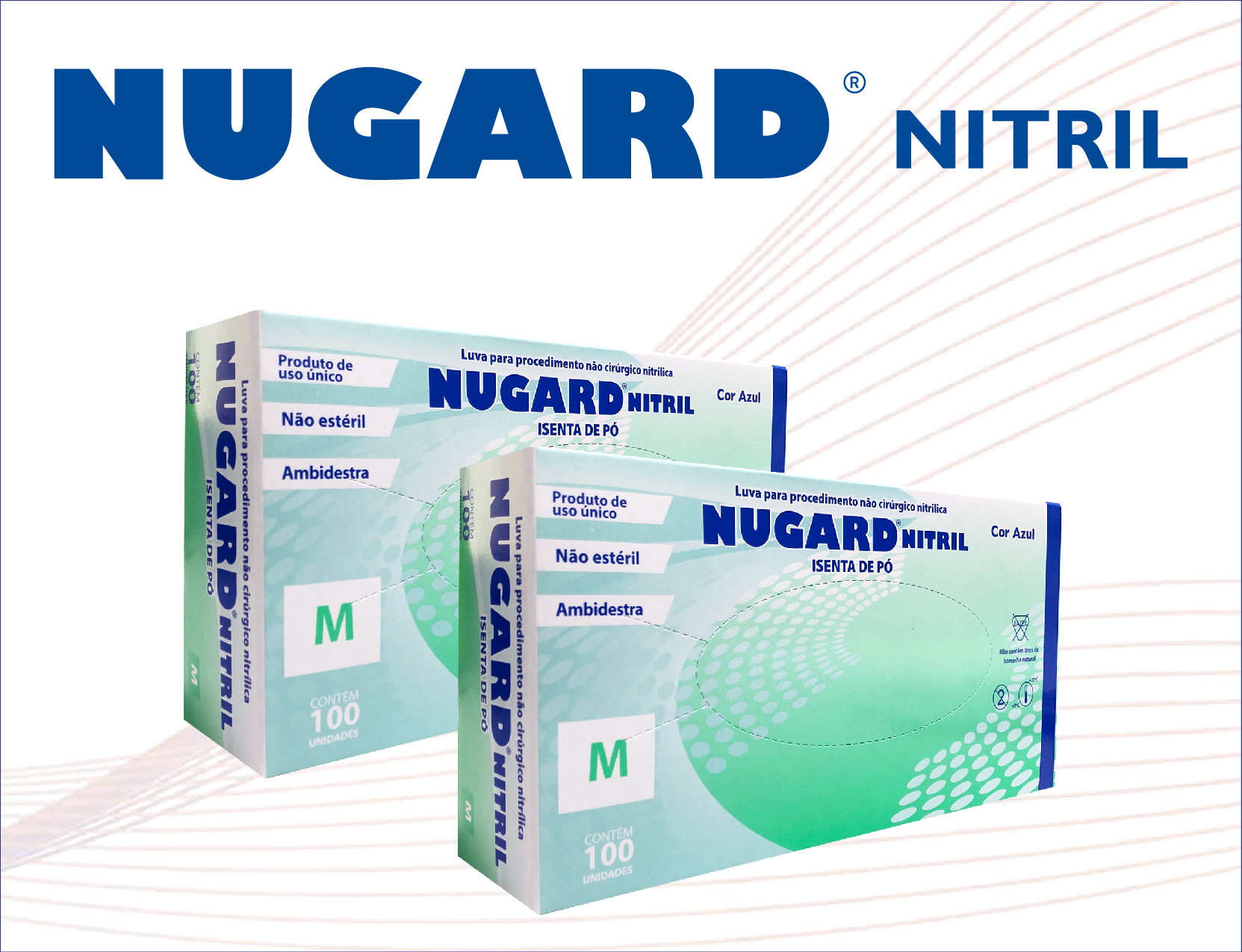 NUGARD NITRIL Procedure Gloves - Non-surgical, Nitrile, Dust-free ...